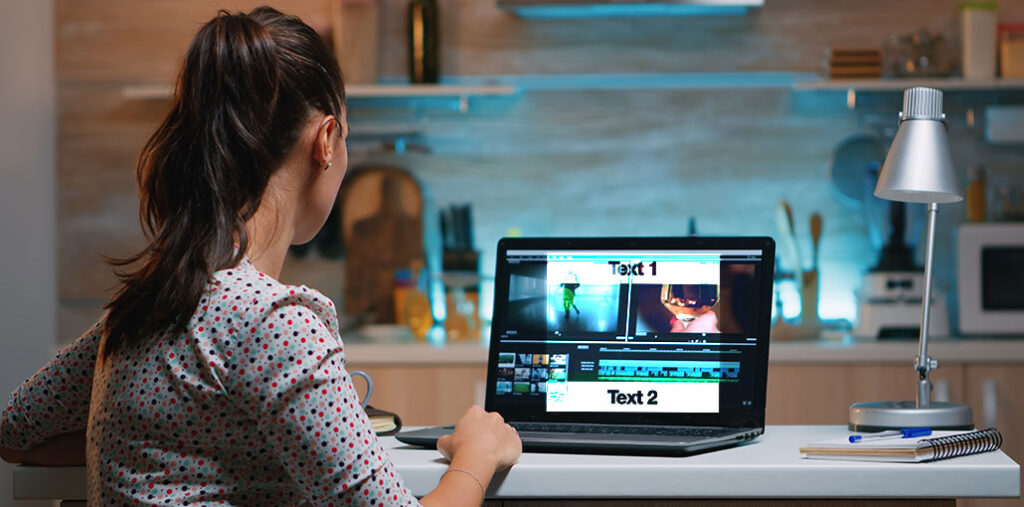 How Do You Put Text at the Top and Bottom of a Video?