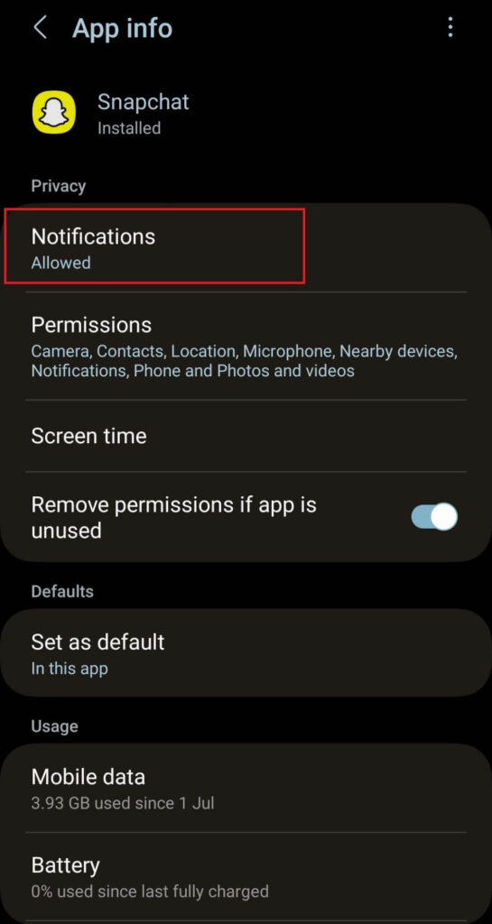 What is Snapchat Time Sensitive Notifications: Explain with Step by Step