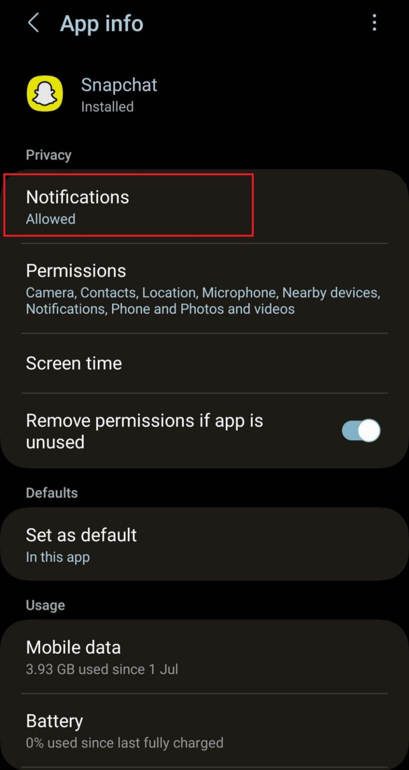 What is Snapchat Time Sensitive Notifications: Explain with Step by Step