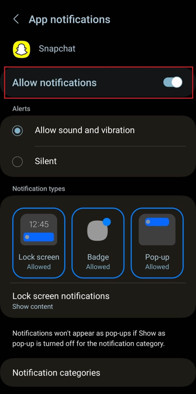 What is Snapchat Time Sensitive Notifications: Explain with Step by Step