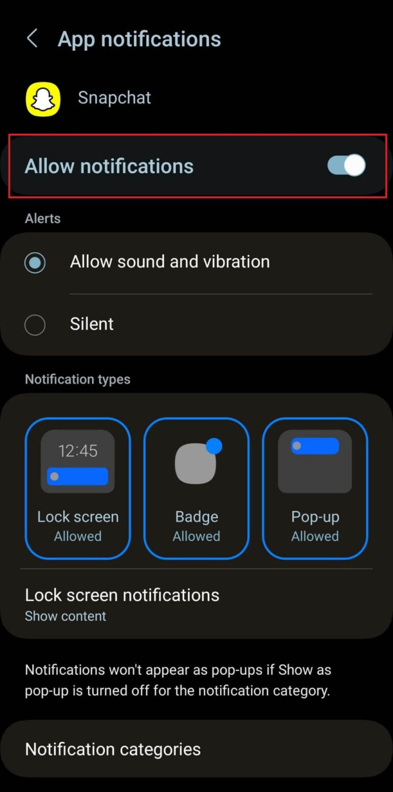 What is Snapchat Time Sensitive Notifications: Explain with Step by Step